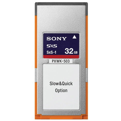 Sony - PXWK-503 - 120FPS Slow and Quick Motion Option For PXW-X500
