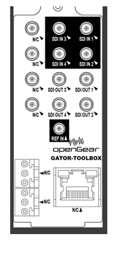 Ross Video GATOR-2-SLOT Gator 12G-Sdi Media Processing ENGine 2 Slots